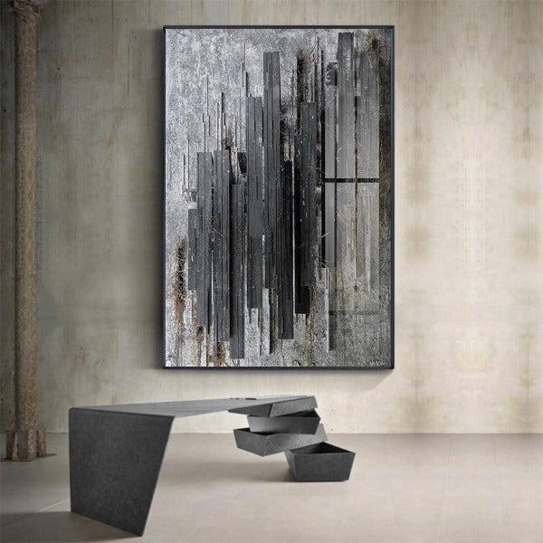 Tableau Industriel Charbon Avili - Déco Indus