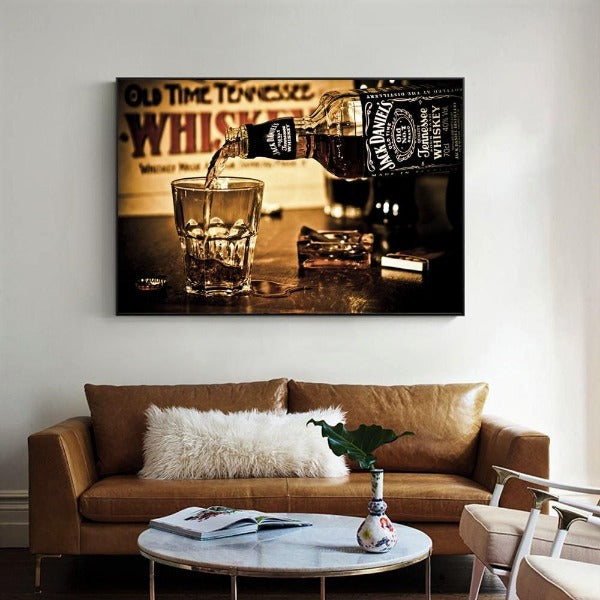 Tableau Industriel Jack Daniels - Déco Indus