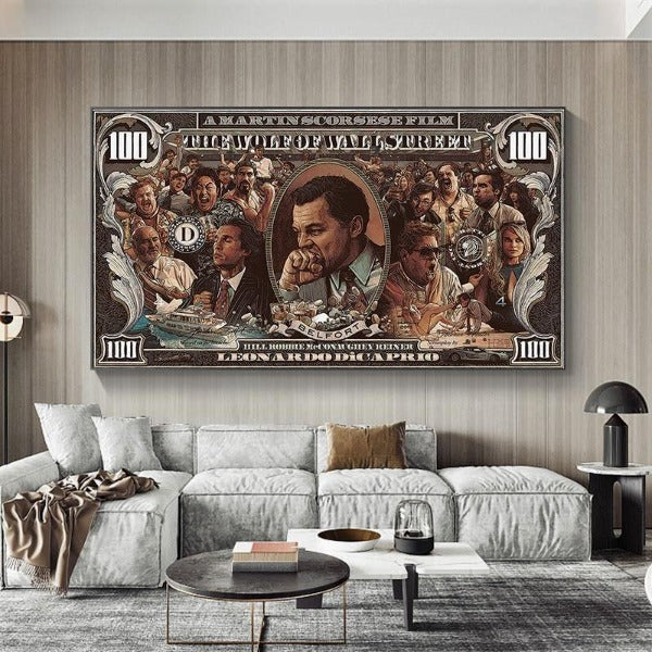 Tableau Industriel Jordan Belfort - Déco Indus