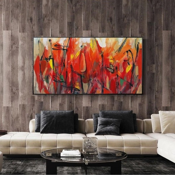Tableau Industriel Décoration Abstraite - Déco Indus