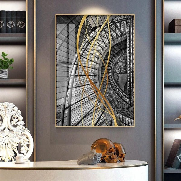 Tableau Industriel Temps Modernes - Déco Indus
